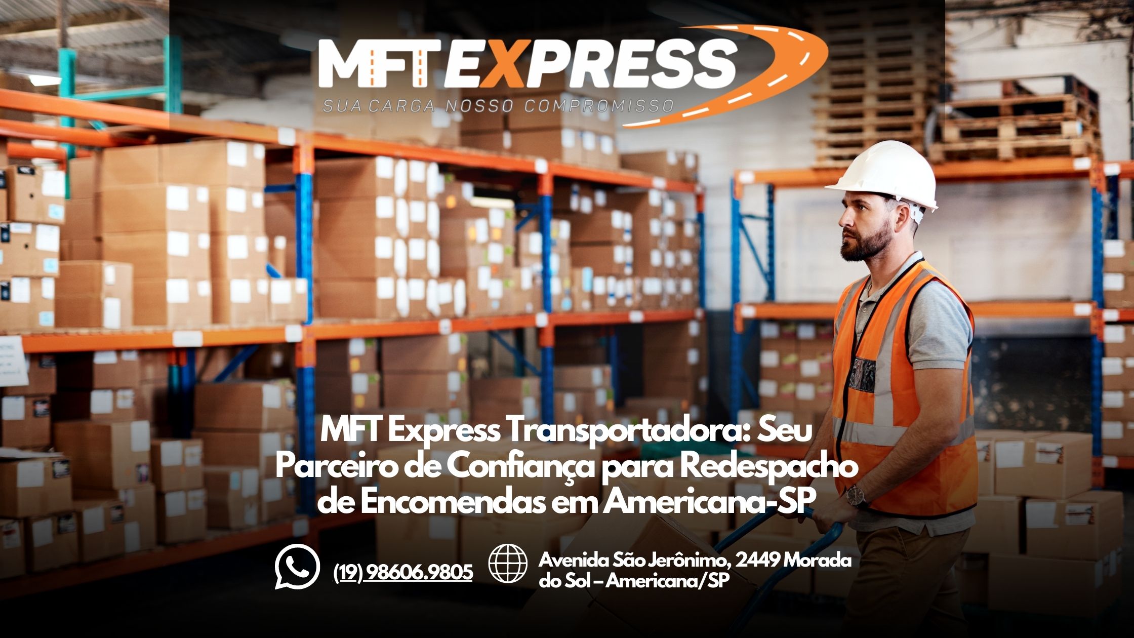 MFT Express Transportadora: A Melhor Escolha para Redespacho de ...